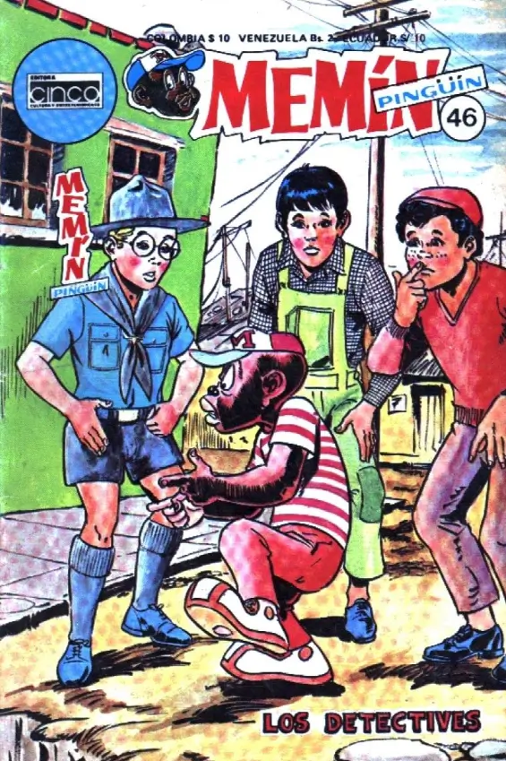 Memin pinguin Los detectives n° de serie 46 | Historietas